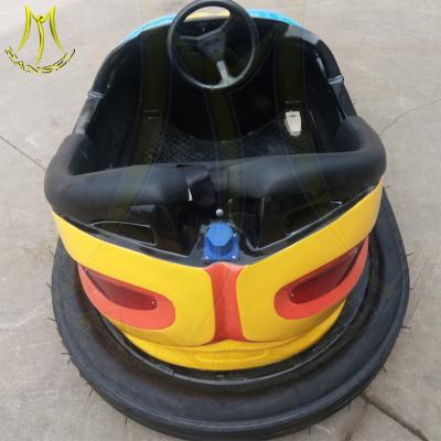 China Hansel amusement park games fiberglass playground electric bumper cars for sale