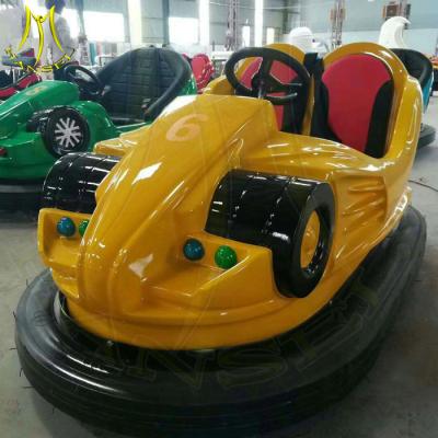 China Hansel indoor amusement center fiberglass battery operated bumper cars for sale