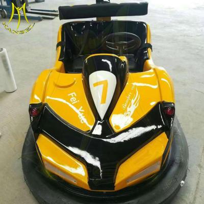China Hansel fiberglass ride on electric battery powered bumper car for mall for sale