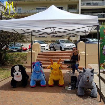 China Hansel plush animals scooter ride on animal toy elephant playground equipment for sale