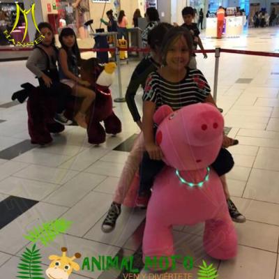 China Hansel amusement rides electric walking rides on animal toy for sale for sale