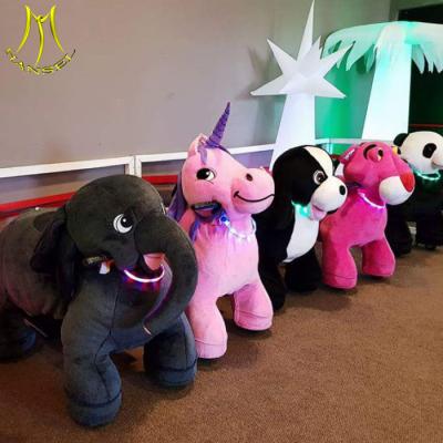 China Hansel  children park car animal electric mountable with coin operated for sale