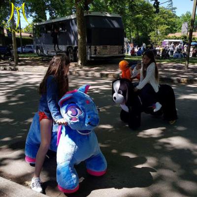 China Hansel  coin operated electric toy car animales electric mountables for commercial for sale