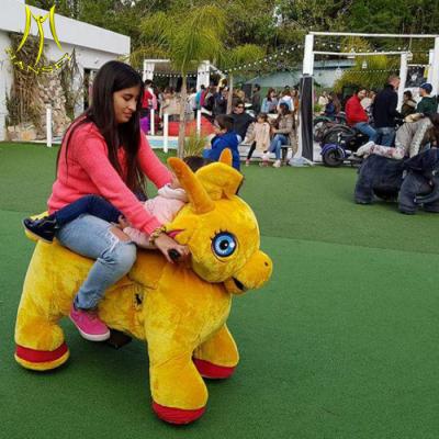 China Hansel children mountable toy electric car battery powered animals for shopping centers for sale