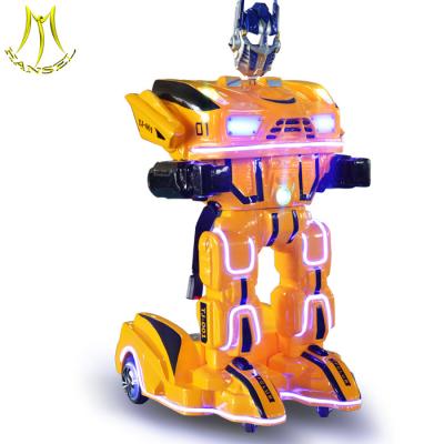 China Hansel  12v robot fiberglass robot amusement park rides 2018 for sale