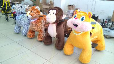 China Hansel  four wheel zippy battery animal kids electric rides on animal for shopping mall for sale