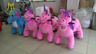 China Hansel   electronic animal scooter rides distributor large toy kids ride on unicorn toy for sale