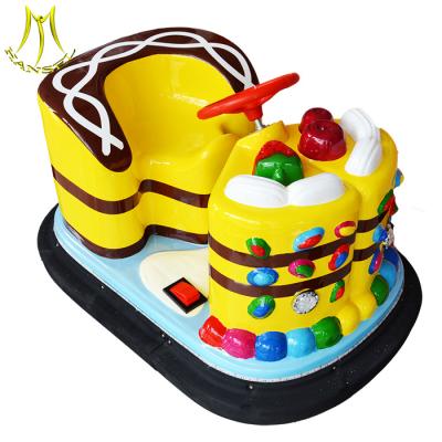 China Hansel amusement park mini coin operated toy bumper car for children for sale