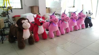 China Hansel wholesales kids amusement rides coin animal electric mountable for sale