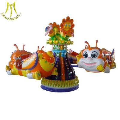 China Hansel amusement park large electric carousel rides from Guangzhou for sale