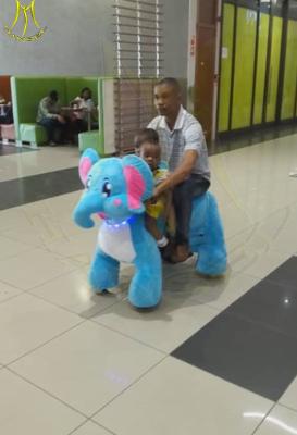 China Hansel  indoor amusement rides electric ride on animals mini amusement park ride for sale