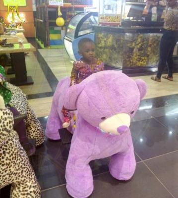 China Hansel commercial adult and kids battery motorized animal toy ride for shopping mall for sale