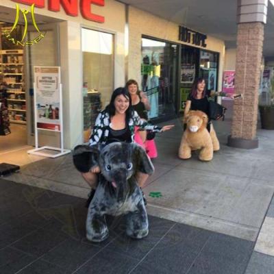 China Hansel moving battery operated animal walking toys for shopping mall for sale