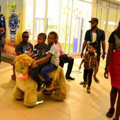 China Hansel cheap rideable horse toys arcade games machines for kids and parents for sale