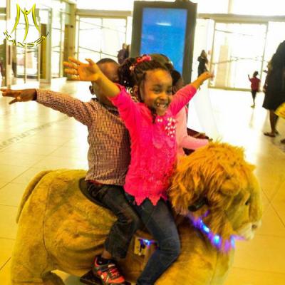 China Hansel amusement battery operated animal walking toys for shopping mall for sale