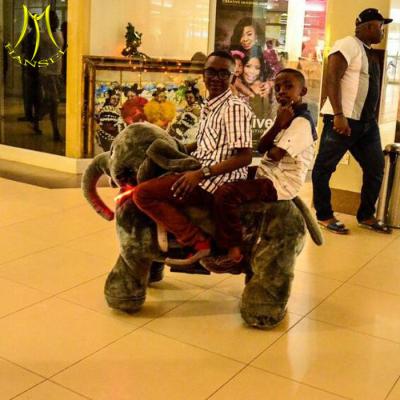 China Hansel amusement park games kiddie electric ride on walking animal rides for sale