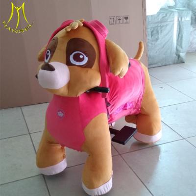 China Hansel 2019  luna park toys battery operated plush dog animal toys for sale