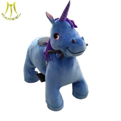 China Hansel amusement rides for sale australia mall rideable animal unicorn for sales for sale