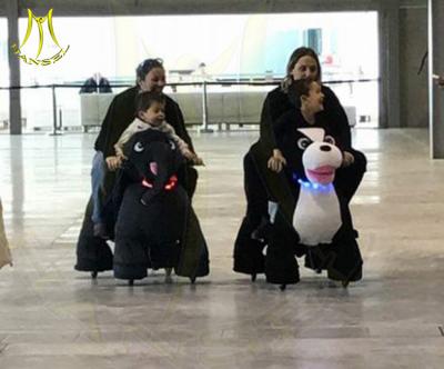 China Hansel amusement park walking animal rides electric animal scooters for sale