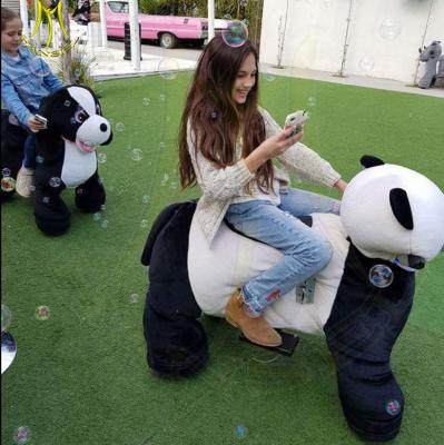 China Hansel amusement park walking adult ride on animals unicorn riding toy for sale