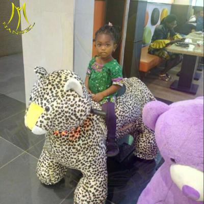 China Hansel amusement toy battery operated ride on plush animals for sale for sale