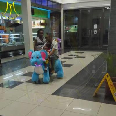China Hansel indoor playground walking stuffed electric animal scooter for sale for sale