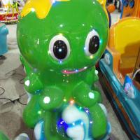 China Hansel fiberglass body coin operated indoor kiddie ride on for sale