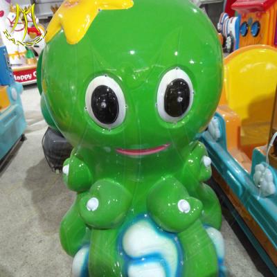 China Hansel  indoor amusement park rides kids video game car kiddie rides for sale