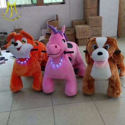 China Hansel high quality for shopping mall electric motor ride on dog animal scooter for sale
