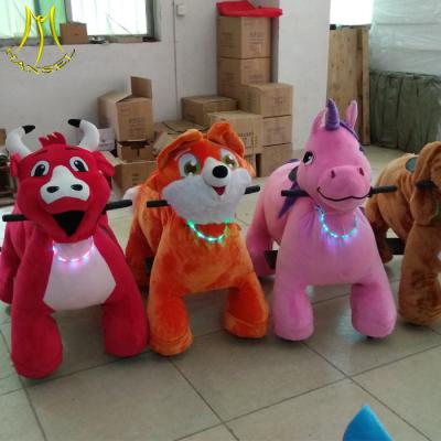 China Hansel  large machine big profits moving horse ride toy electric animal unicorn for sale
