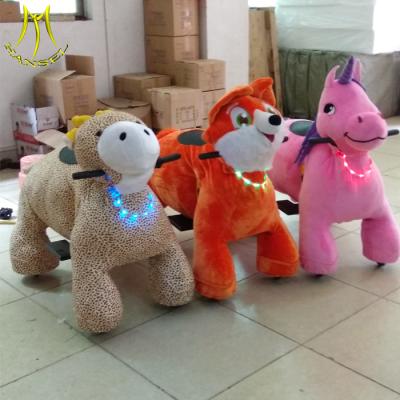 China Hansel  coin operated games animal electric rider for shopping center for sale