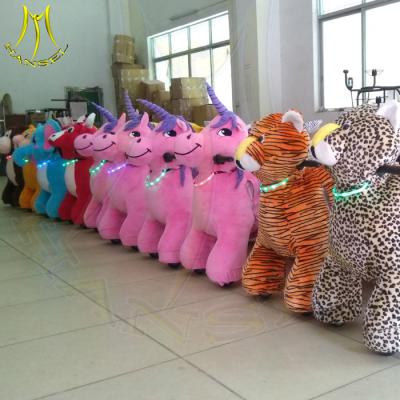 China Hansel amusement battery powered 4 wheel electric animal toy rides for sale for sale