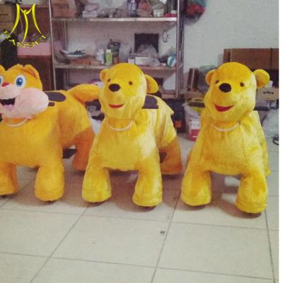 China Hansel  children entertainment adult game center electric animal unicorn scooter ride for sale