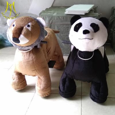 China Hansel plush animal electronic petting zoo horse toy for sale ride on animal toy for sale