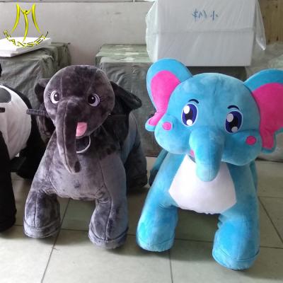 China Hansel  electric plush toy ride on animals coin operated fairground rides for sale for sale