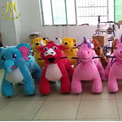 China Hansel Guangzhou electric stuffed animals adults can ride 4 wheel electric bike for sale