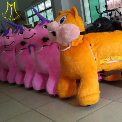 China Hansel Children zoo electric scooter animals walking animal mechanical toys for sale