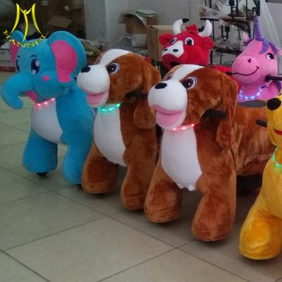 China Hansel battery operated  zoo animals children park products walking horse toy for kids for sale