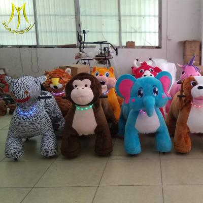 China Hansel high quality coin operated toys game machine animals toy car ride for sales for sale