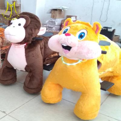 China Hansel animal walking riding coin operated  indoor unicorn electric scooter with battery for sale