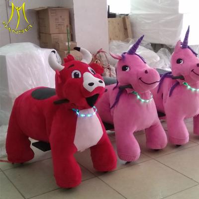 China Hansel  fun kids game electric riding animals amusement ride for mall product for sale