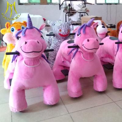 China Hansel  commercial mall rideable animal electric ride on unicorn for sale