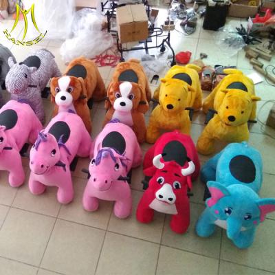 China Hansel  plush walking unicorn electric animal toy  electric bikes ride for sale for sale