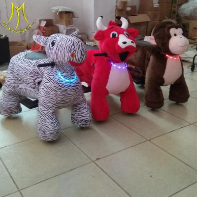 China Hansel  bull entertainment adult game center electric animal play happy wheels for sale