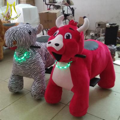 China Hansel  shopping mall indoor rides electric animal scooters for kids for sale