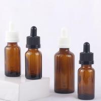China 10ml 15ml 20ml 30ml 100ml Dropper Glass Essential Oil Bottle Frosted Matte for sale