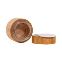 China Eco Friendly Bamboo Jar Packaging For Cosmetic Cream Packaging 30g 50g 100g for sale