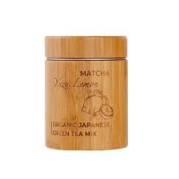 China Sealed Bamboo Tea Canister Kitchen Storage Jar 10g 15g 80g 100g 150g for sale