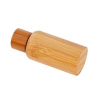 China Eco Friendly Custom Bamboo Wooden Cream Jar For Cosmetic Packaging for sale