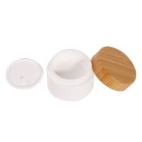 China Bamboo Wood Lid Cosmetic Face Cream Jar  5ml 15ml 30ml 50ml 100ml for sale